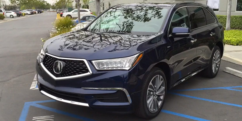 Video: 2017 Acura MDX Sport Hybrid in Fathom Blue Pearl – Acura Connected