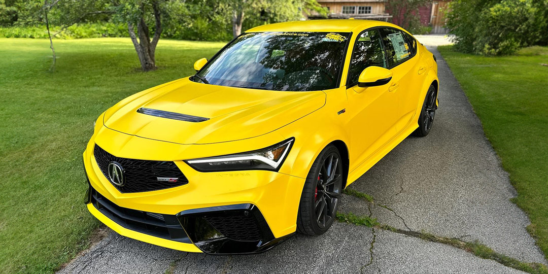Gallery: 2024 Acura Integra Type S in Satin Yellow – Acura Connected